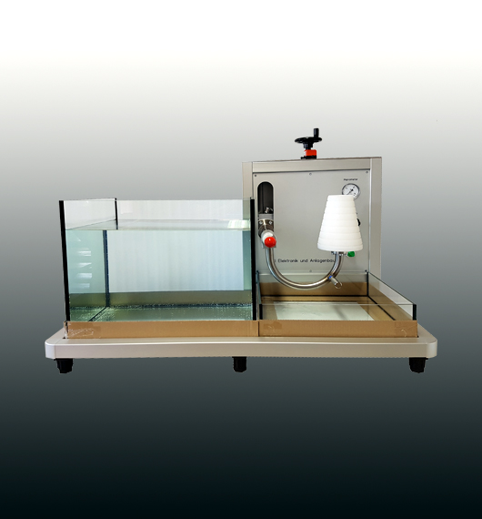 Handschuhprüfgerät nach DIN EN 374-2